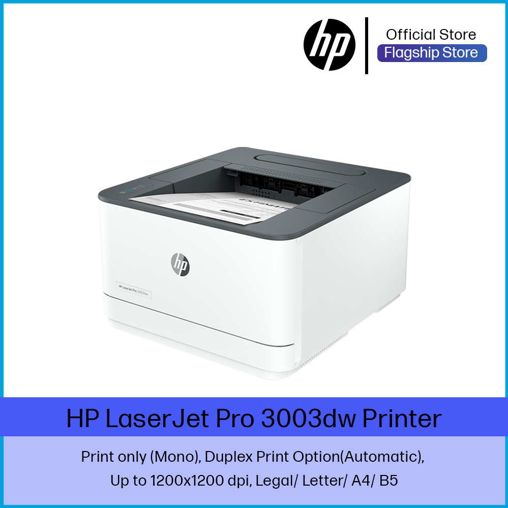 HP LaserJet Pro 3003dw 1200 x 1200 dpi Mono Printer ( Duplex ) | uab ...