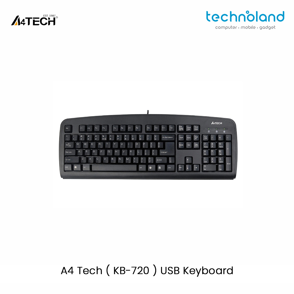 A4 Tech KBS-720/KB-720 USB Keyboard | uab marketplace