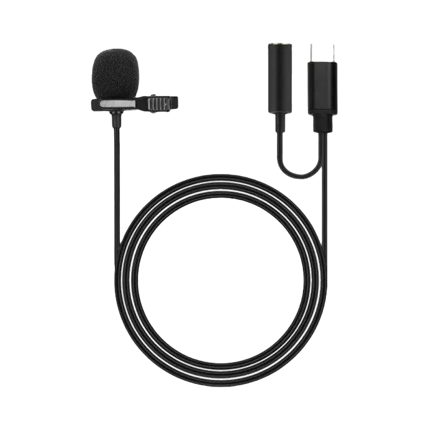 🎙Mic Clip-on Lavalier 🎧 🎤 TYPE-C & 3.5mm Microphone 📹 | uab marketplace