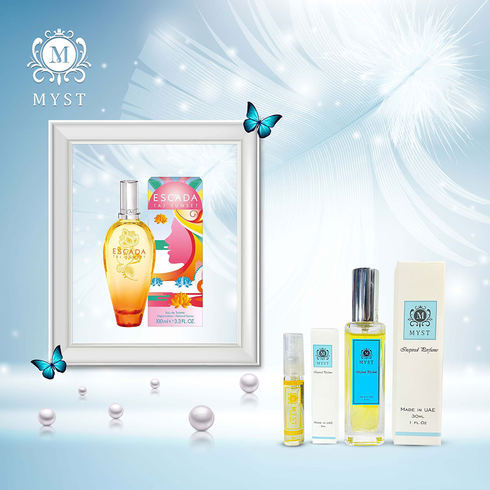 Myst Perfume - Escada Taj sunset (30ML) | uab marketplace
