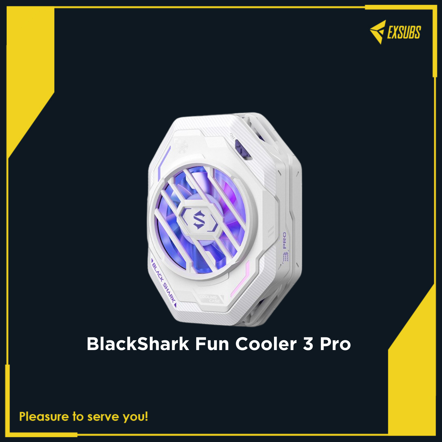 Blackshark FunCooler 3 Pro Glacier White | uab marketplace