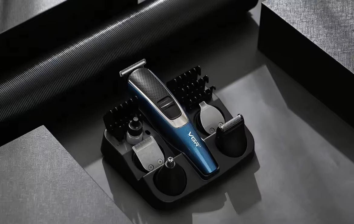 VGR Multi-function Shaver Clipper Set 5-in-1 Electric Clipper ...