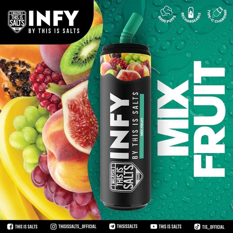 Infy Disposable ( 6000 Puffs ) Mix Fruit | uab marketplace