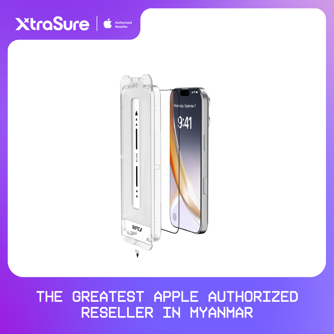Raptic Air Glass Screen Protector for iPhone 17 Pro Max | uab marketplace