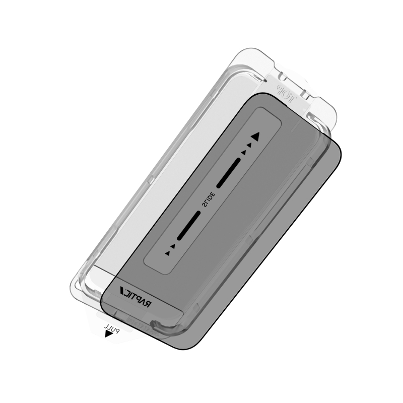 Raptic Air Glass Privacy Screen Protector for iPhone 17 Pro Max | uab ...